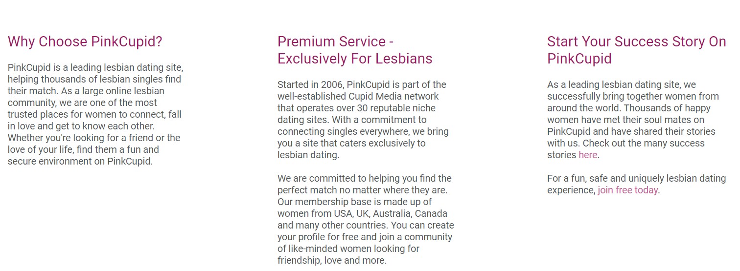 llll Our experience with PinkCupid.com - Datinginformer.com
